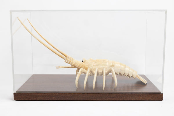 Hand Carved Lobster Art - Red Tide Spearfishing